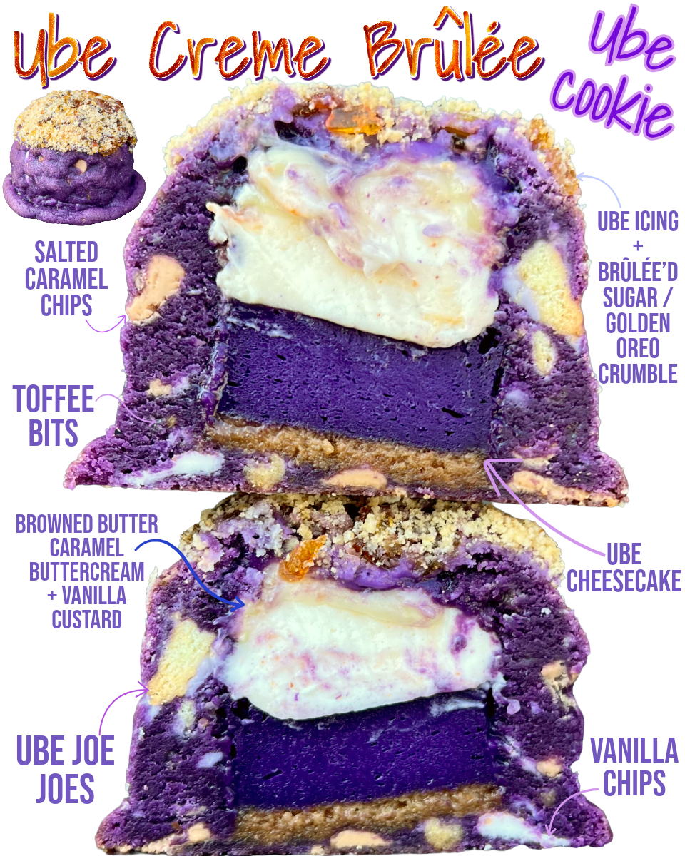 Ube Creme Brûlée | Life's A Baatch LLC