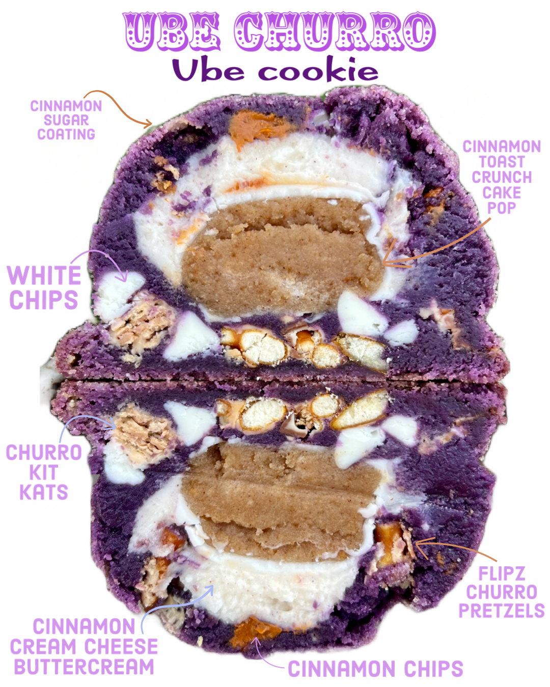 Ube Churro | Life's A Baatch LLC